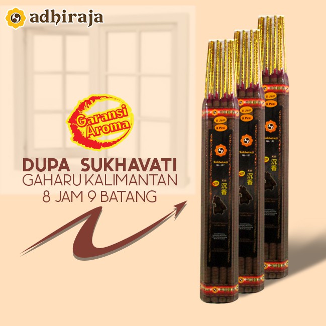 Jual Dupa/Hio Wangi/Harum Gaharu Kalimantan Putih Sukhavati 8 Jam 9 ...