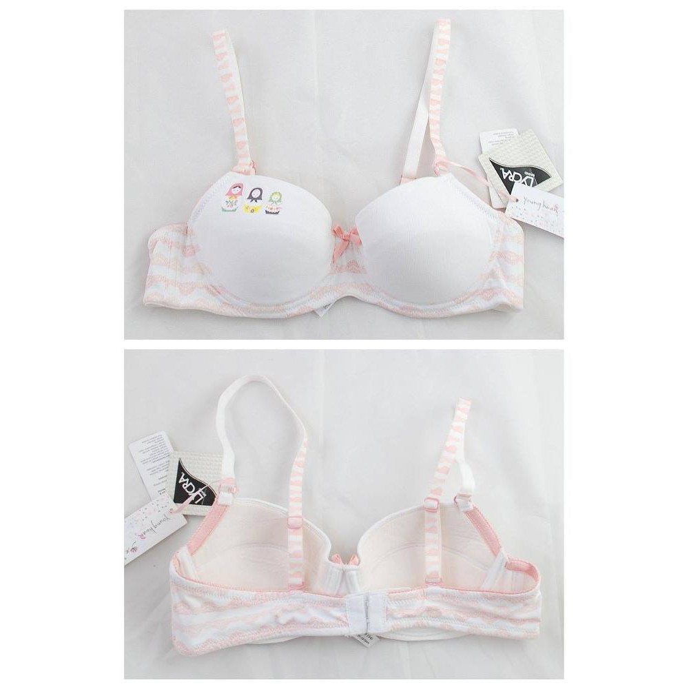 Jual YOUNG HEARTS MINI BRA WHITE (798WHT) | Shopee Indonesia