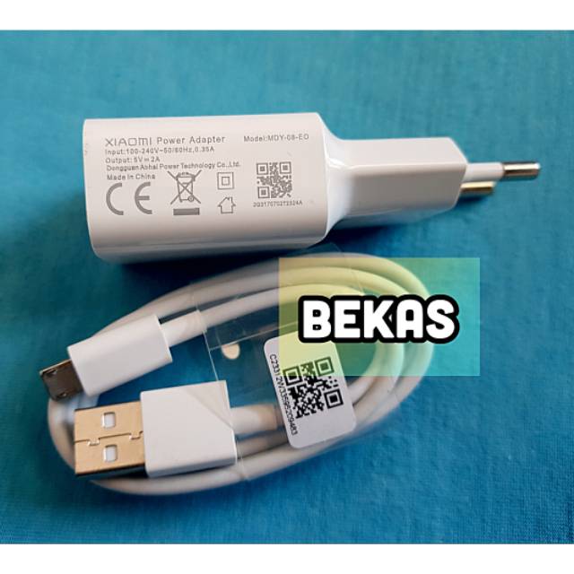 Jual Charger Xiaomi 2A 10Wat Original Copotan Bawaan Hp. 100% Ori Cabutan USB Micro | Shopee ...