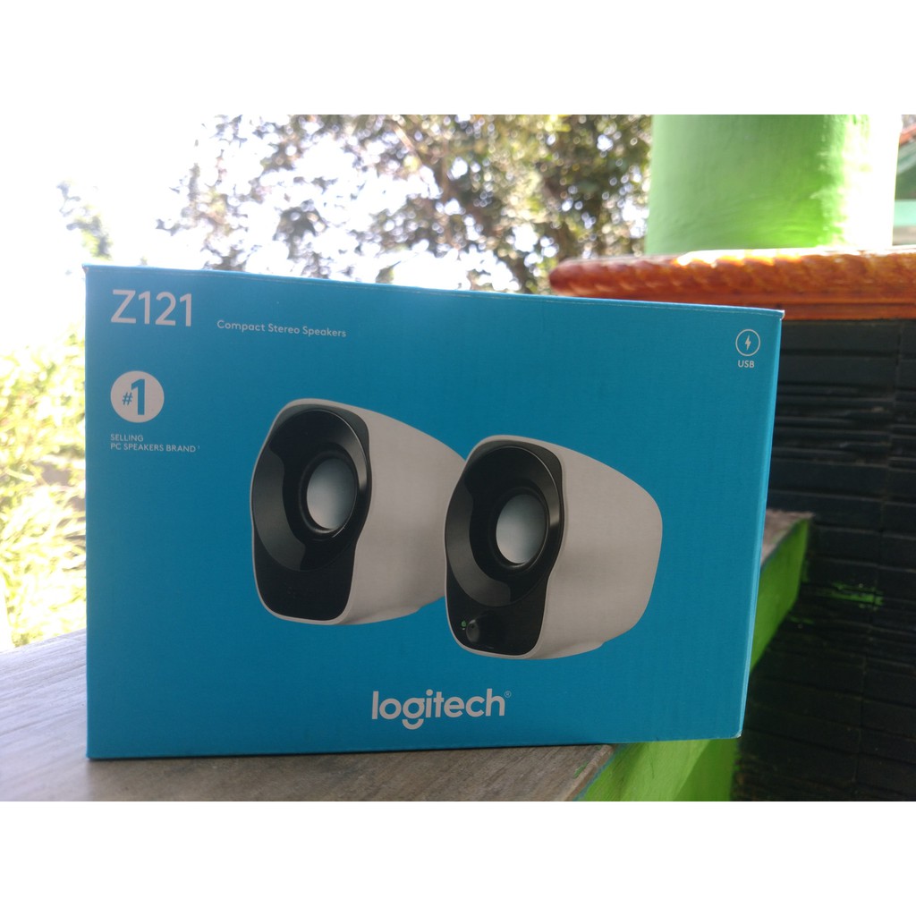 Jual Logitech Z121 Speaker Stereo Komputer Laptop HP USB | Shopee Indonesia