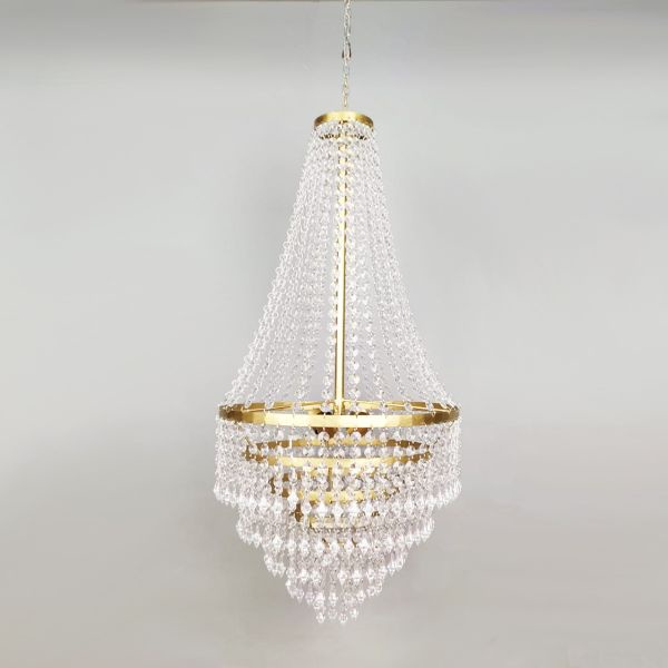 Jual Lampu Gantung Akrilik Crystal Mote Cascading Crystals Chandelier ...