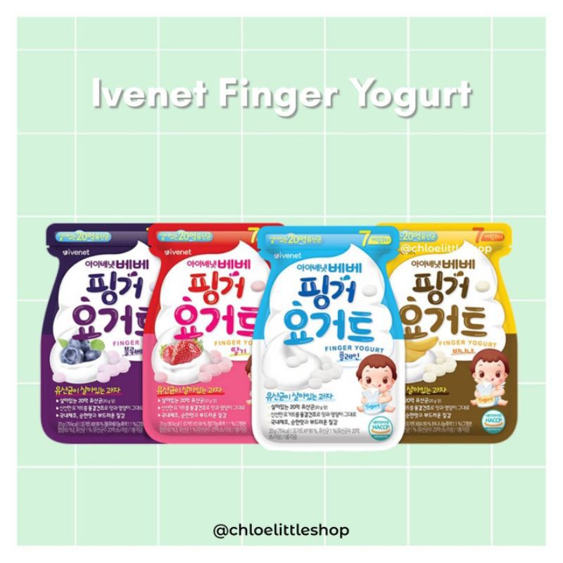 Jual Ivenet Finger Yogurt | Snack Cemilan Permen Bayi dan Anak | Shopee ...