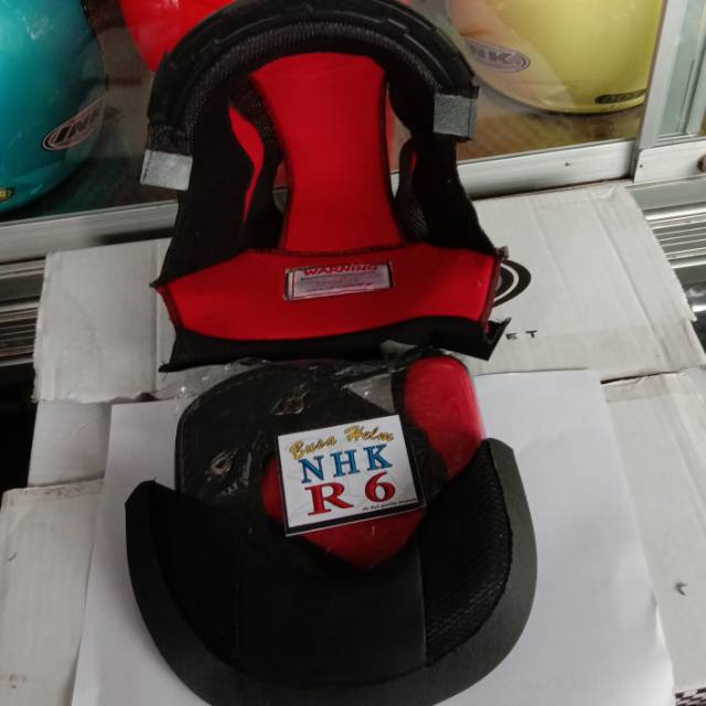 Jual Busa helm NHK R 6 set kancing besi Dan Kancing Plastik NHK R6 ...