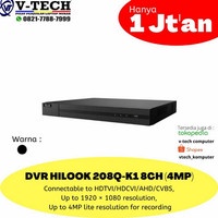 Jual DVR HILOOK 208Q-K1 8CH (4MP) | Shopee Indonesia