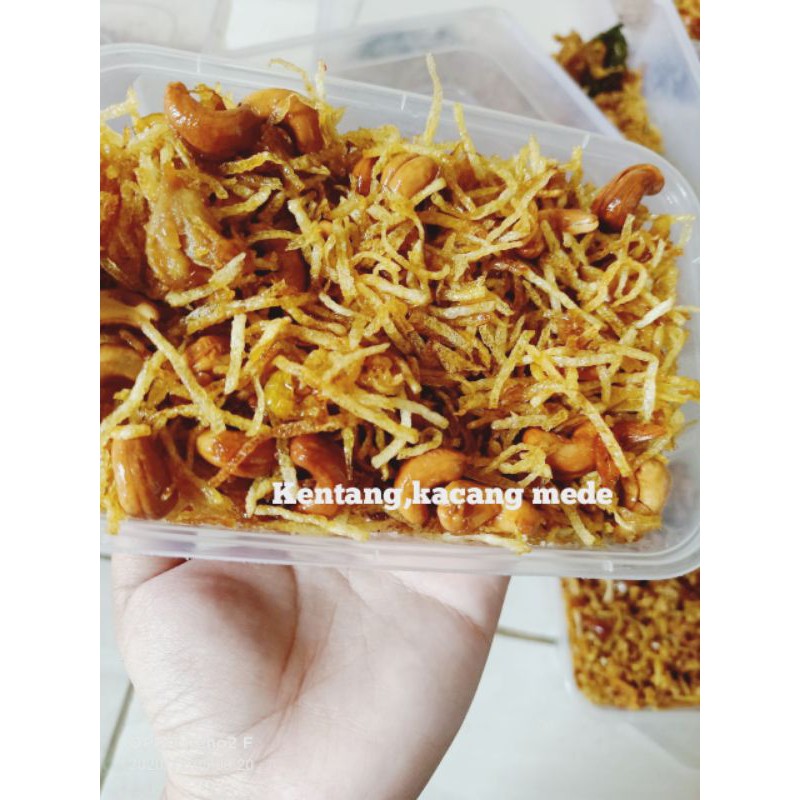 Jual OREK TEMPE,KACANG,KENTANG,MEDE,TERI 250GRAM | Shopee Indonesia