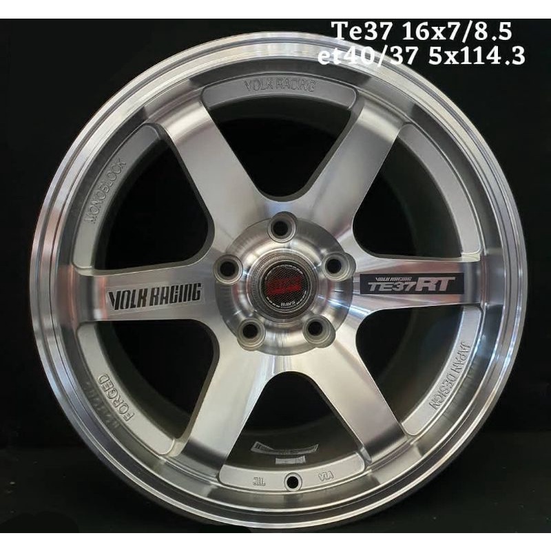 Jual Velg volk rays te37 rt r16 plus ongkir pekanbaru | Shopee Indonesia