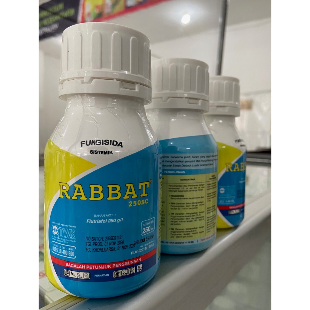 Jual Rabbat 250SC 250ml Fungisida Obat Pencegah dan Pembasmi Jamur pada ...