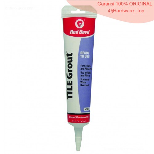 Jual Red Devil Tile Grout Lem Sealent Pengisi Keramik Nat 163ML USA ...