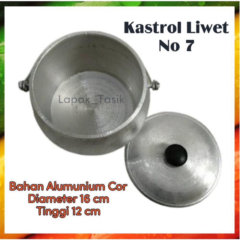 Jual Panci Liwet / Panci Kastrol Alat Masak Sunda No 7 khas Tasikmalaya ...