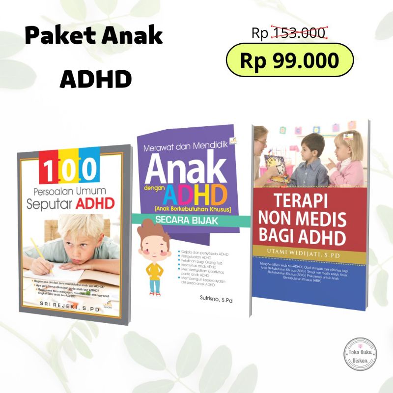 Jual Paket Buku Anak ADHD | Shopee Indonesia