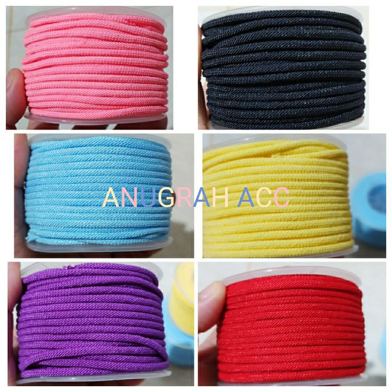 Jual Bahan tali gelang ukuran 3mm | Shopee Indonesia