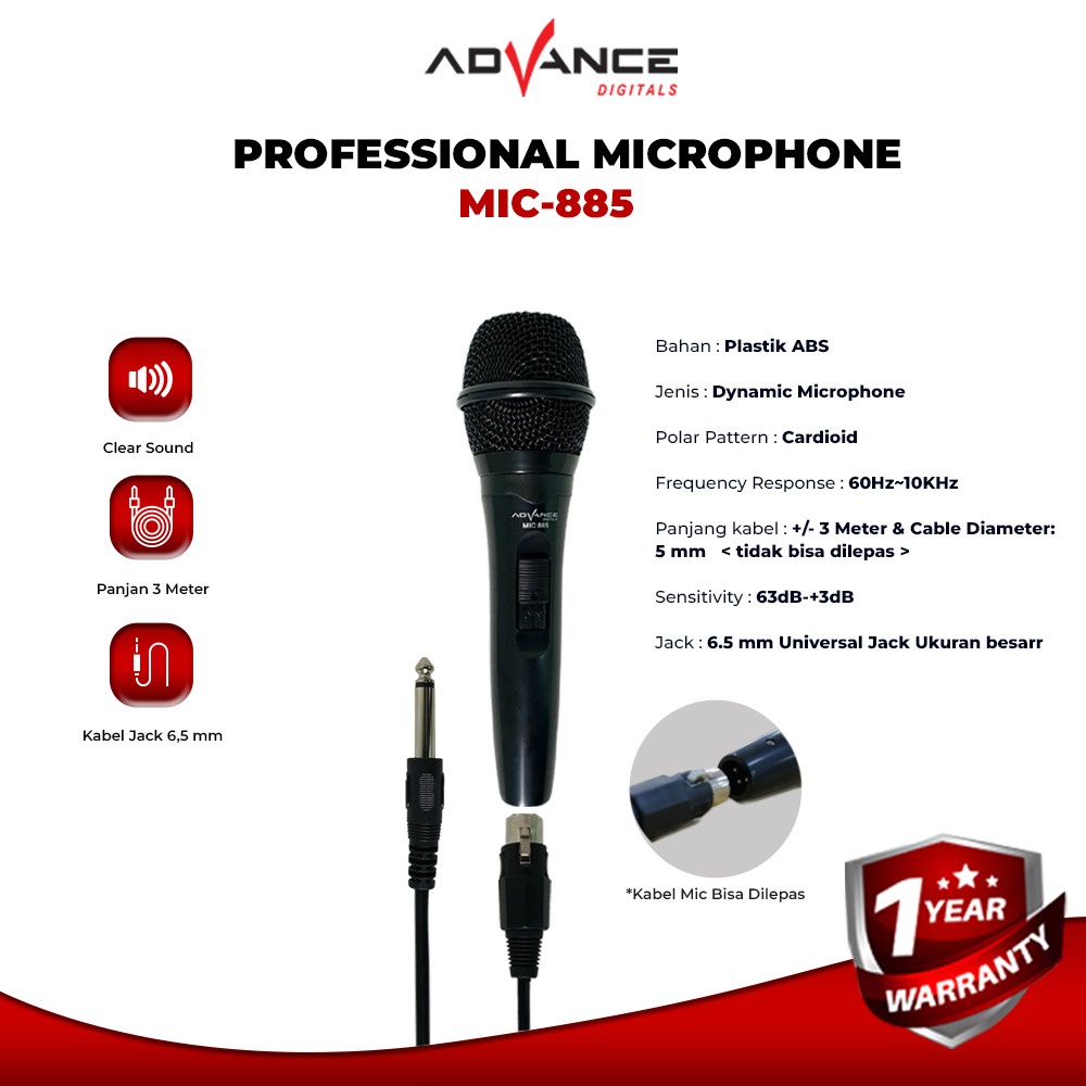 Jual Kabel Mic Terlengkap & Harga Terbaru Mei 2026 | Shopee Indonesia