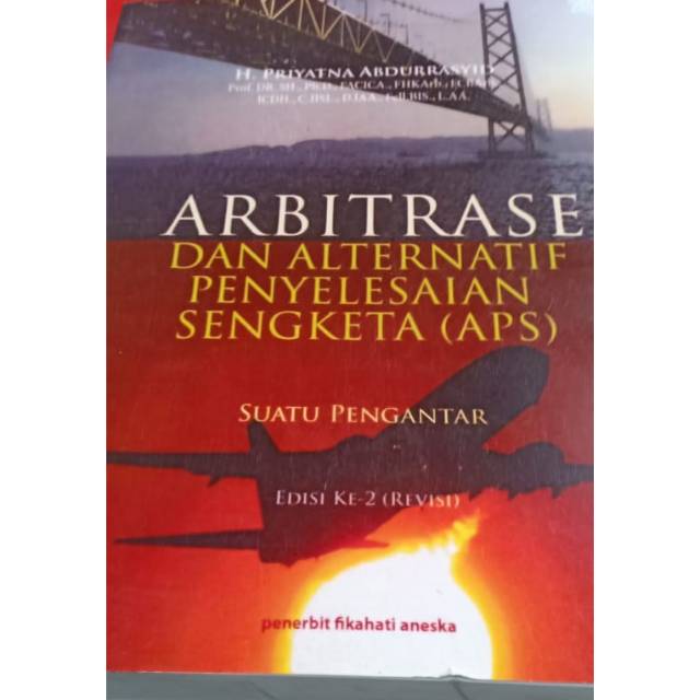 Jual Buku arbitrase dan alternatif penyelesaian sengketa karangan priyatna | Shopee Indonesia