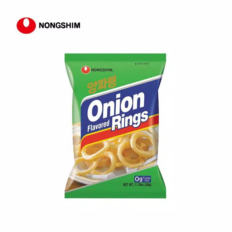 Jual Nongshim Onion ring 50gr / makanan ringan snack korea | Shopee ...