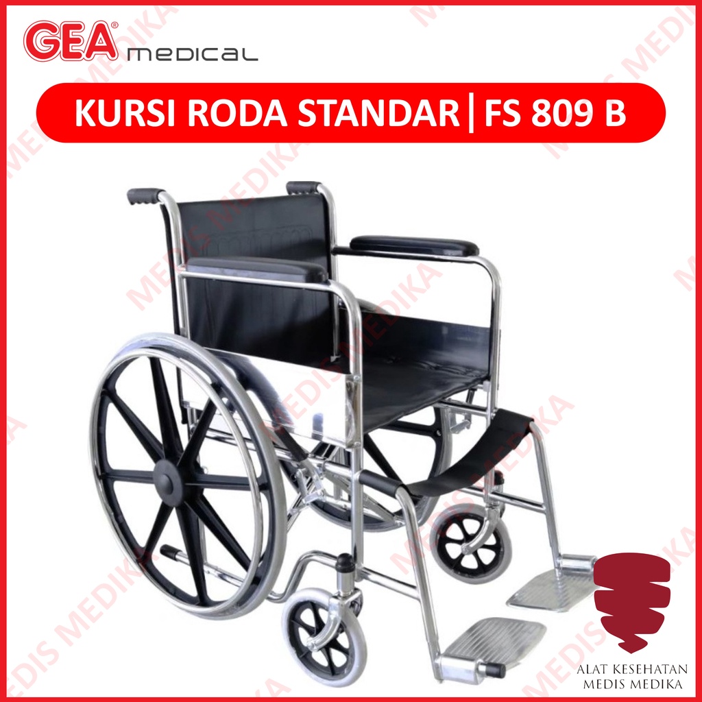 Jual Kursi Roda GEA FS 809 B Velg Racing Alat Bantu Jalan Penunjang ...