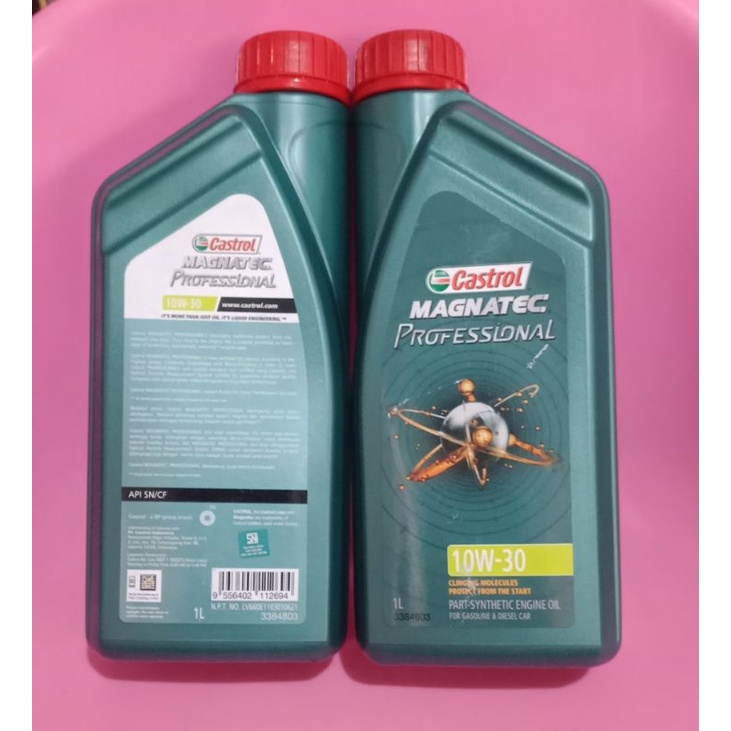 Jual OLI MESIN MOBIL CASTROL MAGNATEC PROFESIINAL 10W-30 1LITER ...