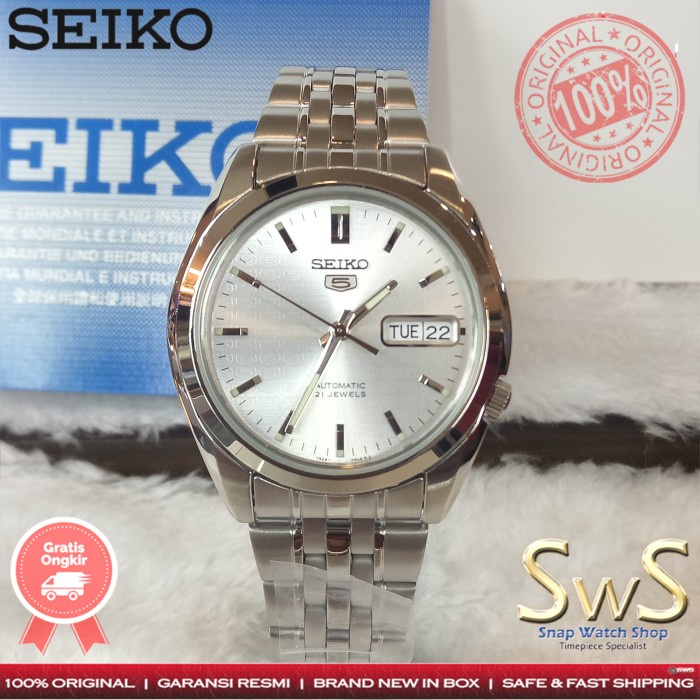 Jual SEIKO 5 Sports SNK355 Original SNK355K1 Automatic Jam Tangan Pria ...