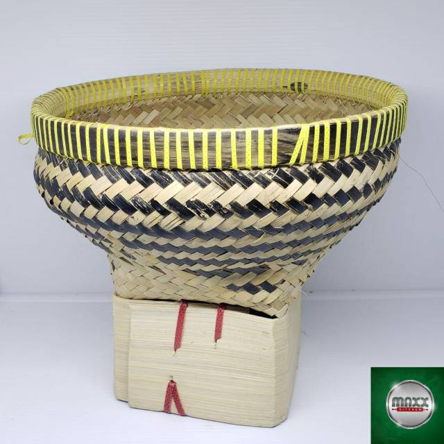 Jual Bakul Nasi Bambu / Bakul Bambu Tradisional 20 cm | Shopee Indonesia