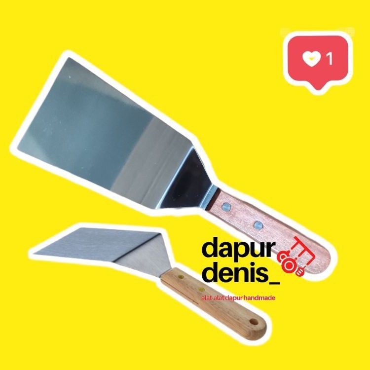 Jual Kapi Bengkok / Kape Bengkok / SPATULA BENGKOK PIZZA S M L ...