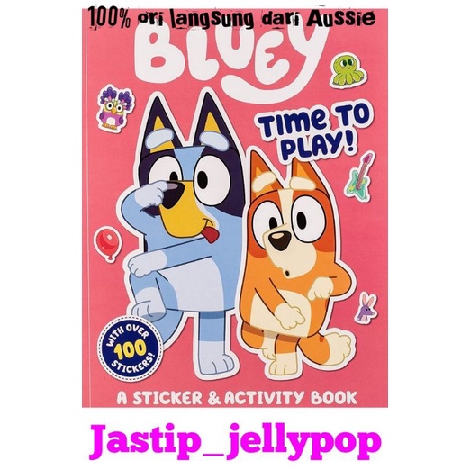 Jual Bluey and friends sticker & activity book | Shopee Indonesia