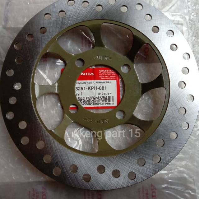 Jual Piringan cakram depan KPH honda Supra x 125/karisma/Revo lama/supra fit | Shopee Indonesia
