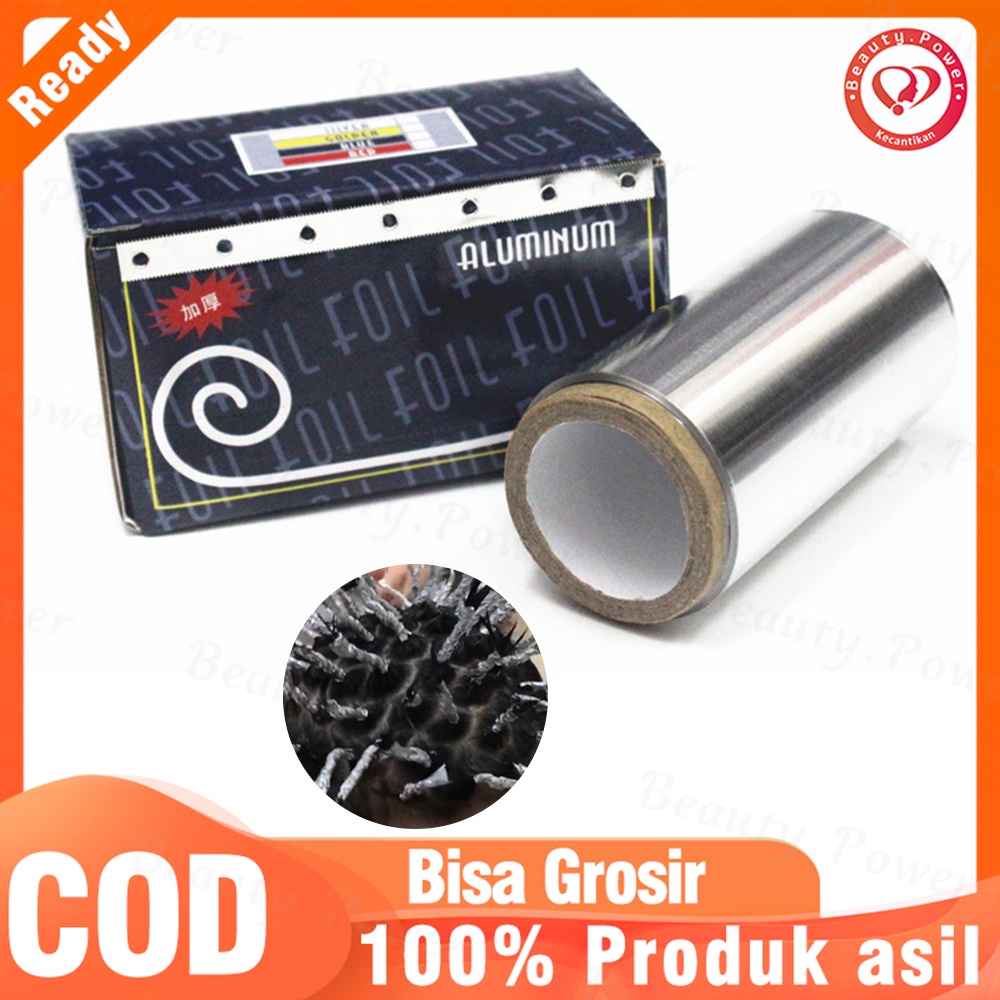 Jual Alumunium foil dus hijau untuk highlight high light bleaching cat ...
