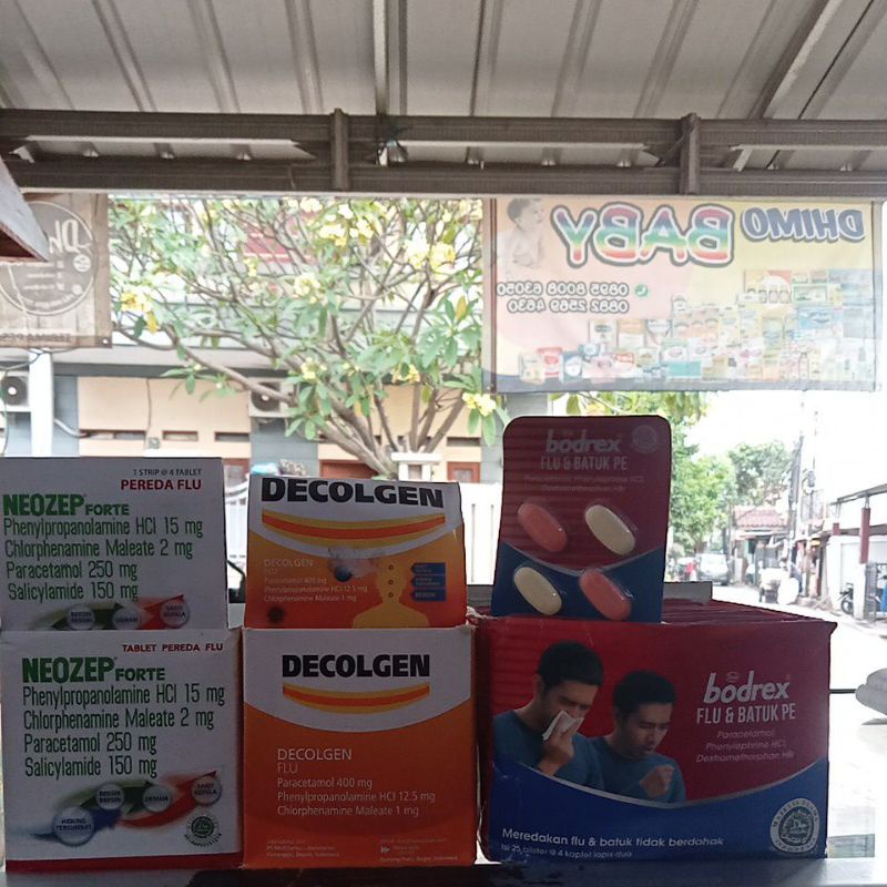 Jual neozep forte, decolgen, dan Bodrex | Shopee Indonesia