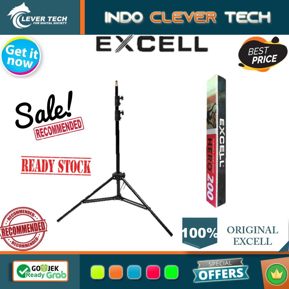 Jual Light Stand Excell Hero 200 | Shopee Indonesia