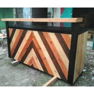 Jual Meja Kasir Meja Resepsionis Meja Bar Meja Stand Booth Jati Belanda ...