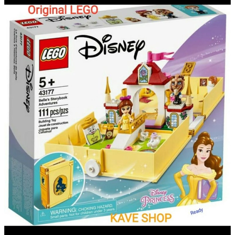Jual LEGO 43177 Disney Princess : Belle Storybook Adventure | Shopee ...