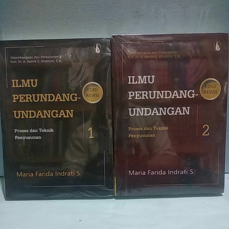 Jual ILMU PERUNDANG - UNDANGAN JENIS FUNGSI DAN MATERI MUATAN EDISI REVISI MARIA FARIDA INDRATI ...