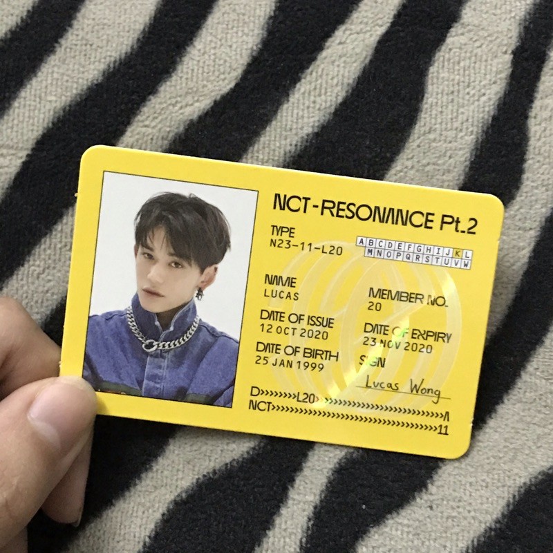 Jual ID CARD LUCAS DEPARTURE | Shopee Indonesia
