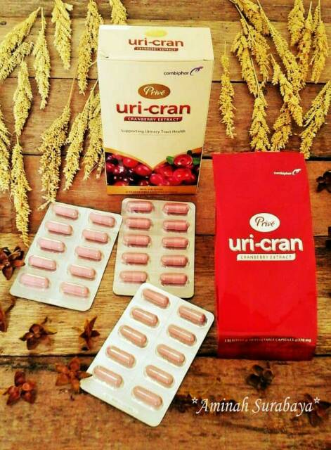 Jual Combiphar Prive Uri Cran Extract Cranberi isi 10kapsul | Shopee ...
