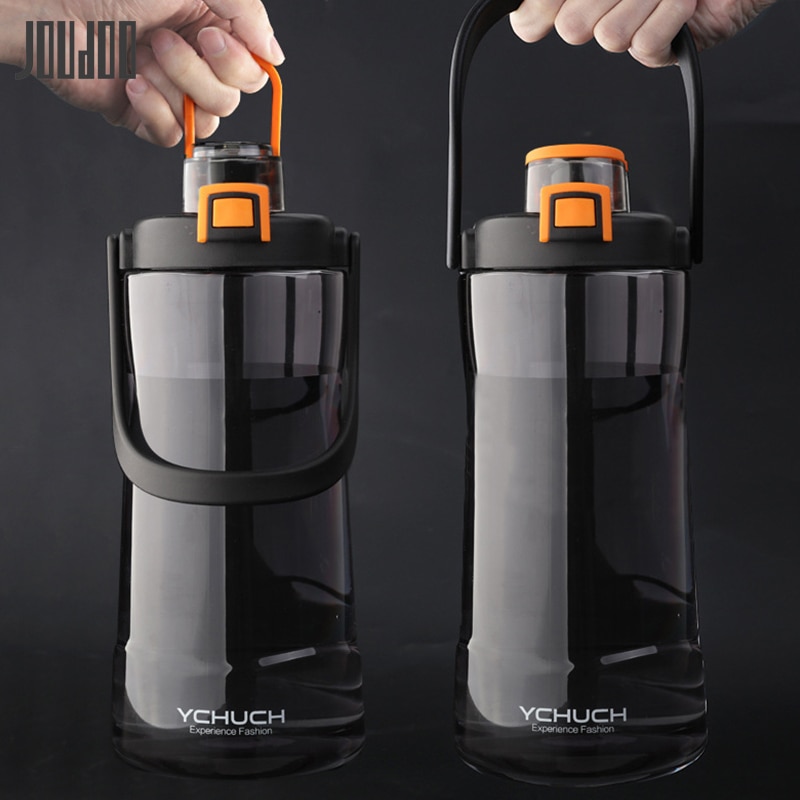 Jual Large-capacity Plastic Water Bottles 2100ML Portable Cup Filter Bottle Of Water Sport ...