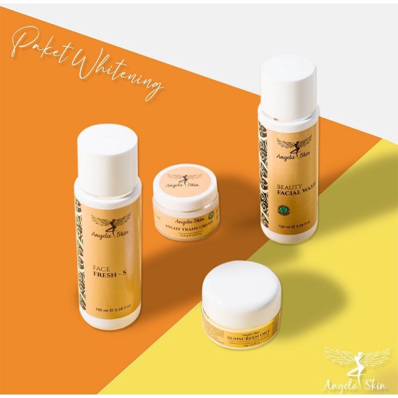 Jual Paket Whitening Angela Skin | Shopee Indonesia