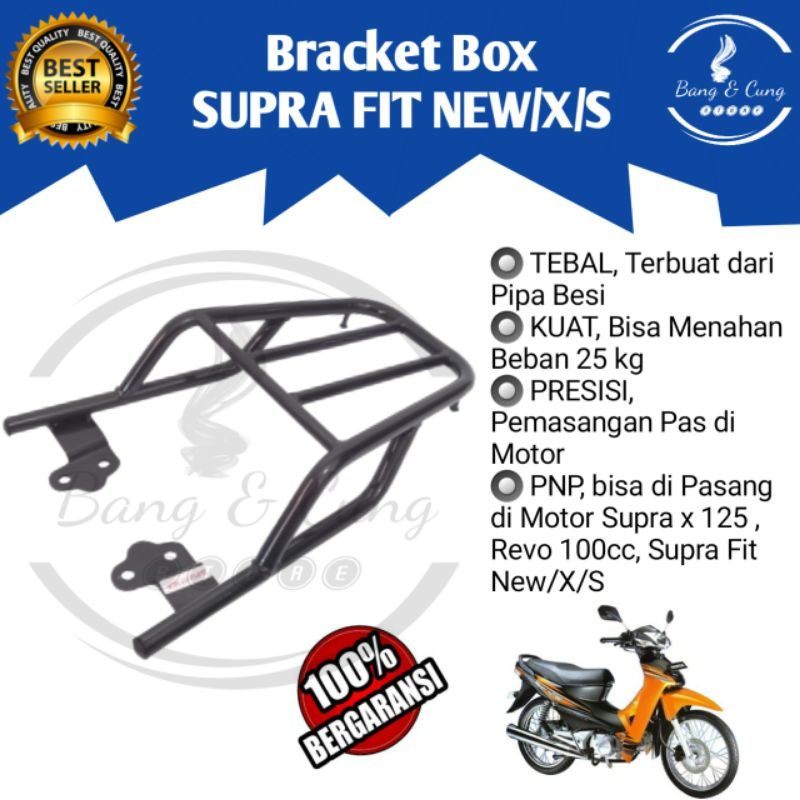 Jual B&C - Bracket Breket Braket Behel Begel Box Supra fit new X Supra ...