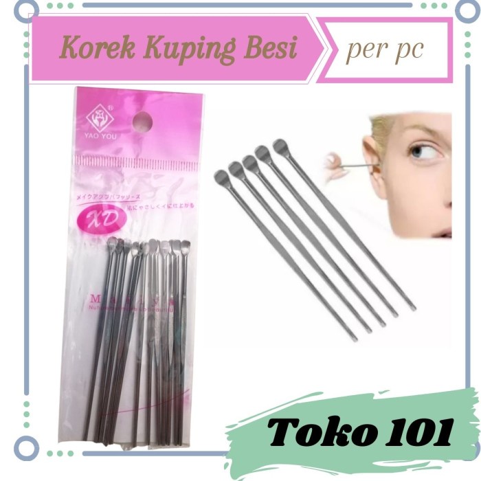Jual Korek Kuping Besi | Pembersih Telinga Besi | Shopee Indonesia