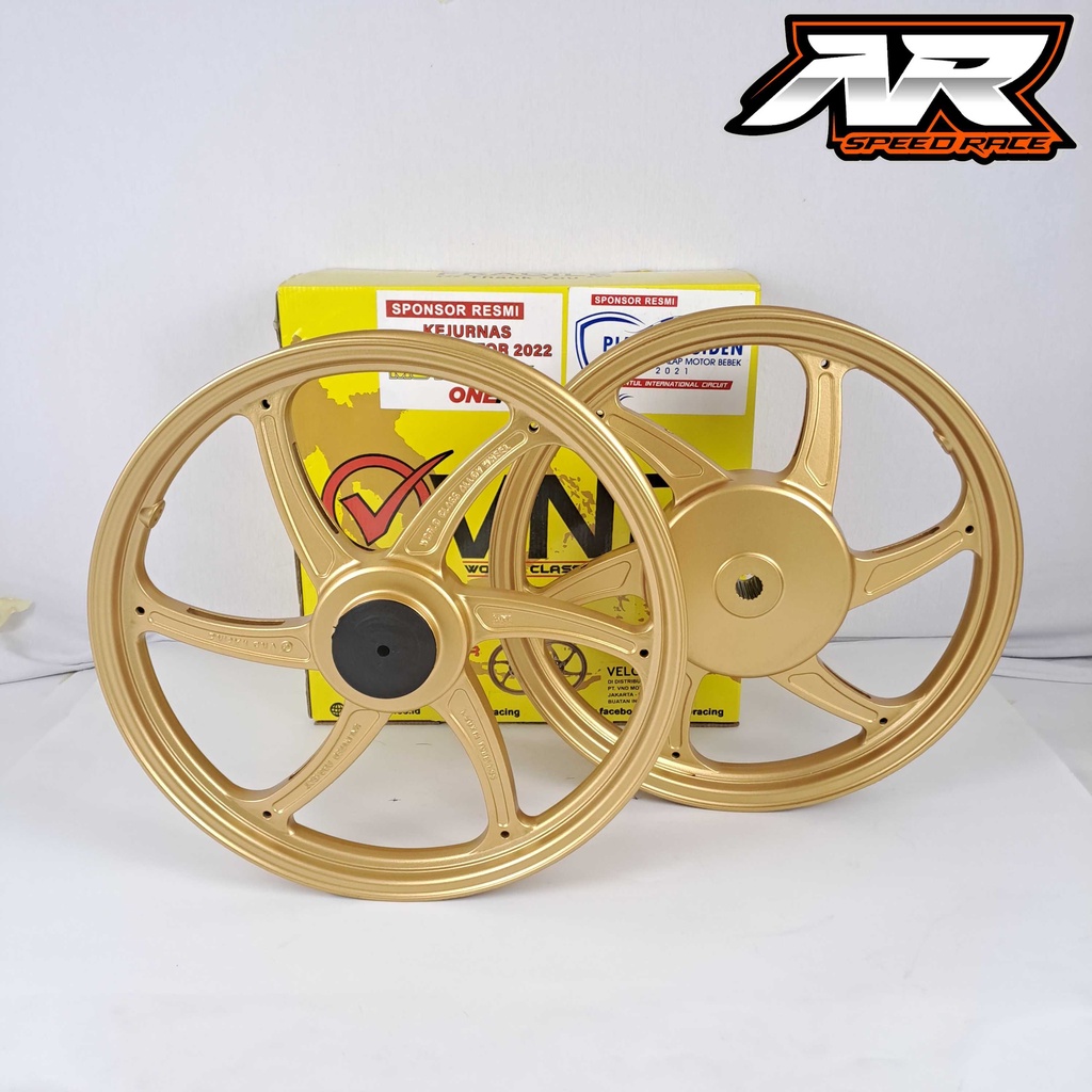 Jual Velg VND Racing SIX STAR Ring 14 Mio Sporty Mio Smile 1 Set ...