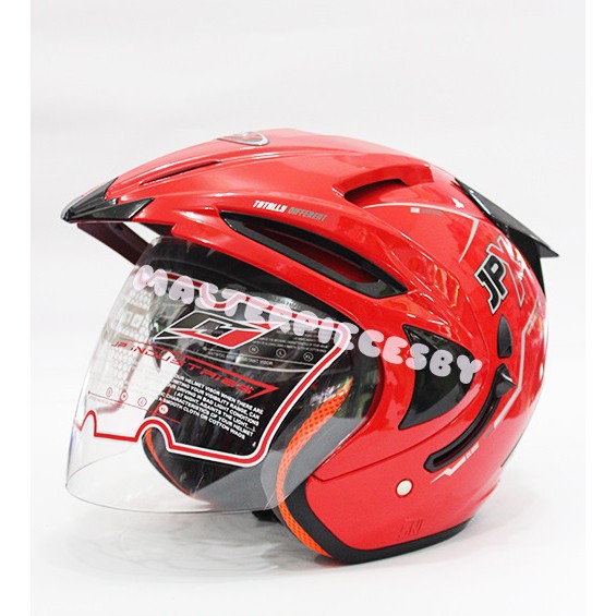 Jual HM-1347 Merah Marun Helm Jpx Supreme Original Kualitas Ink,Kyt,Mds ...