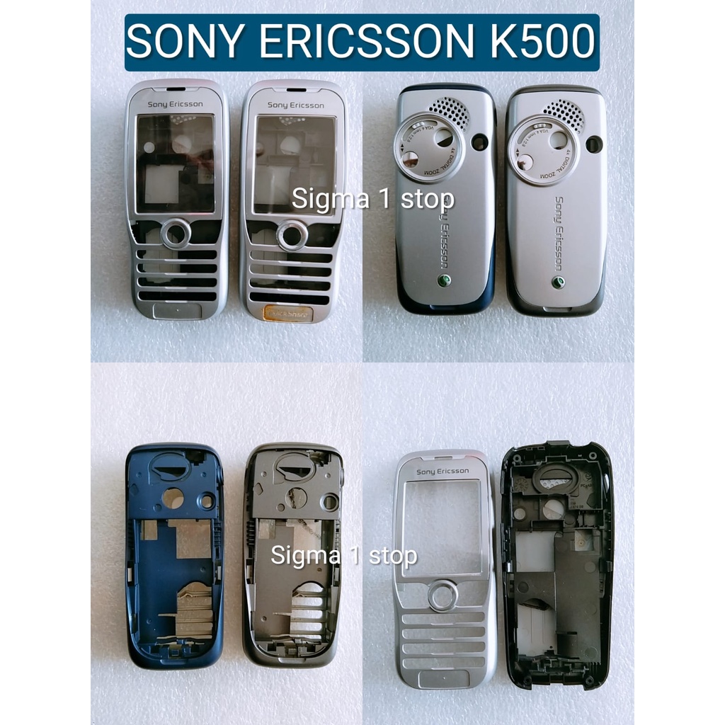 Jual CASING SONY ERICSSON K500 + TULANG HOUSING CASE COVER KESING FULL ...