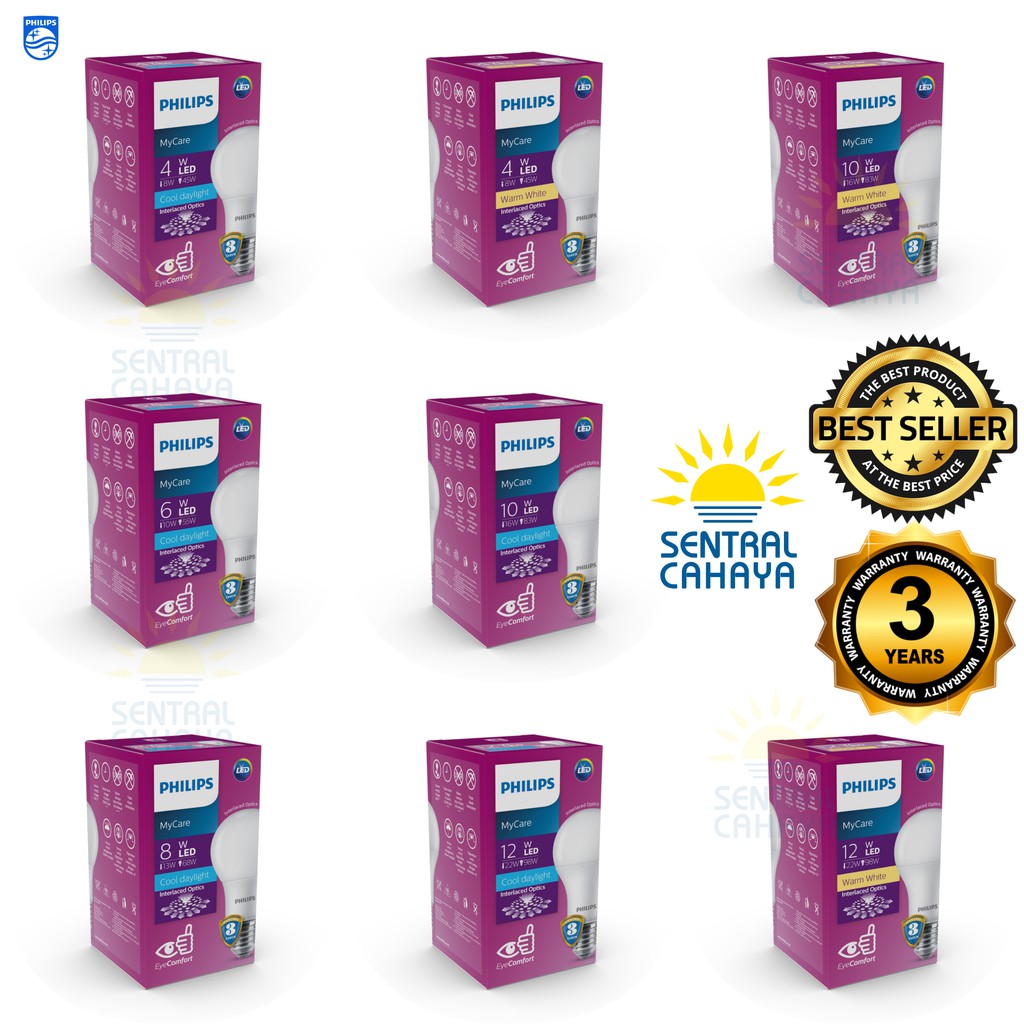 Jual Lampu Ledbulb Philips Original 4W, 6W, 7W, 8W, 10W, 10.5W, 12W, 12.5W, 14W, 14.5W, 19W ...