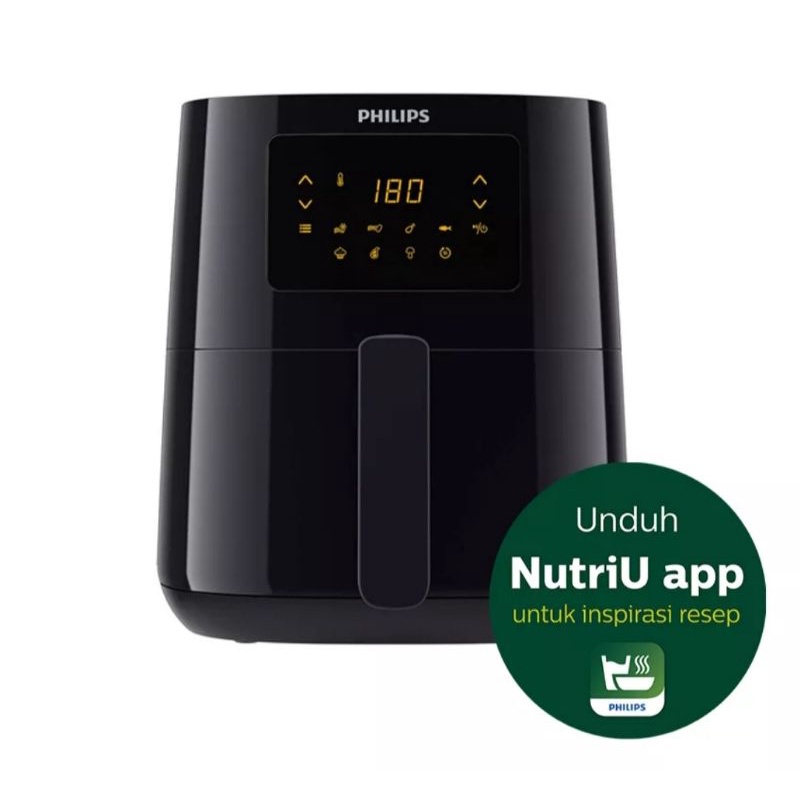 Jual Philips HD9252 Air Fryer Digital Spectre HD9252/90/50/20 [1400w] | Shopee Indonesia