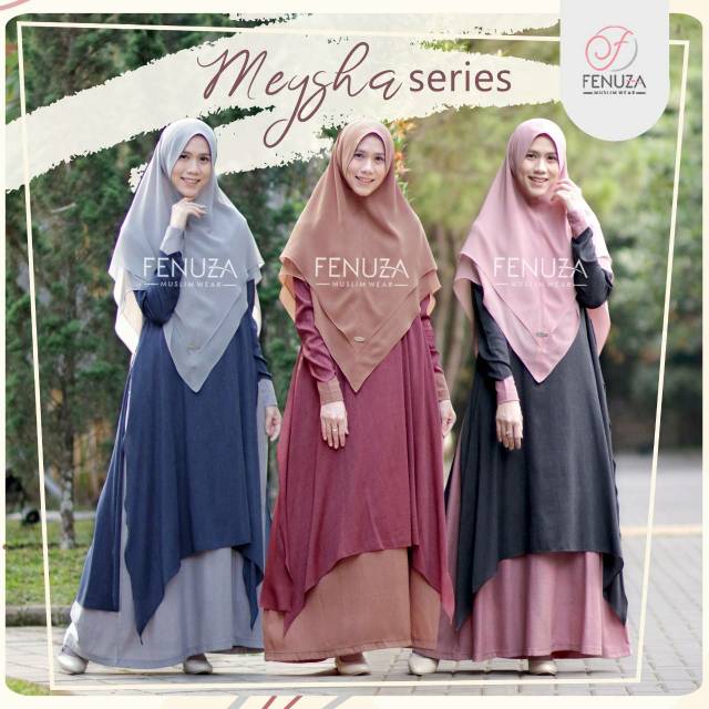 Jual Meysha series fenuza (gamis saja) | Shopee Indonesia