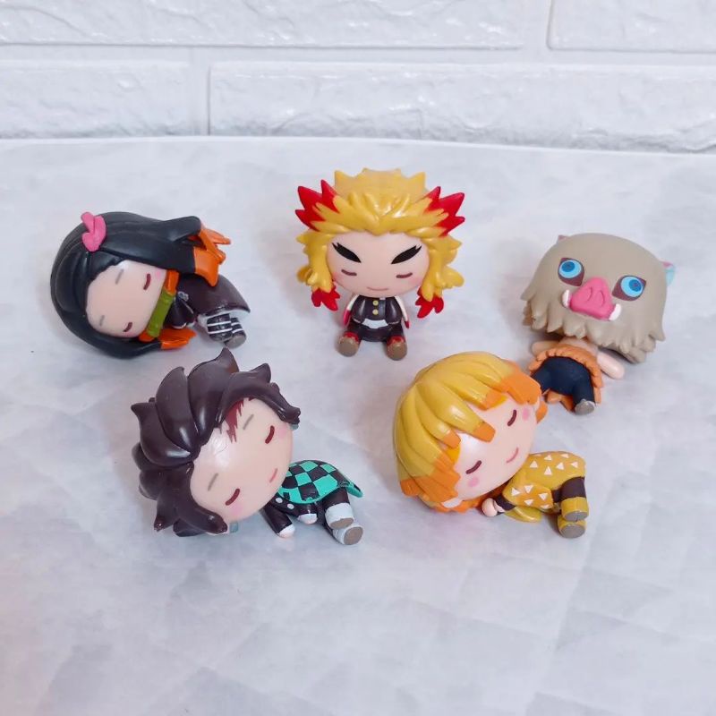 Jual Figure Kimetsu no Yaiba Demon Slayer Chibi Sleeping Version ...