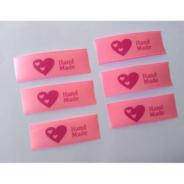 Jual Pita Label Handmade Pita Souvenir Pita Gift ( 6 buah ) | Shopee ...