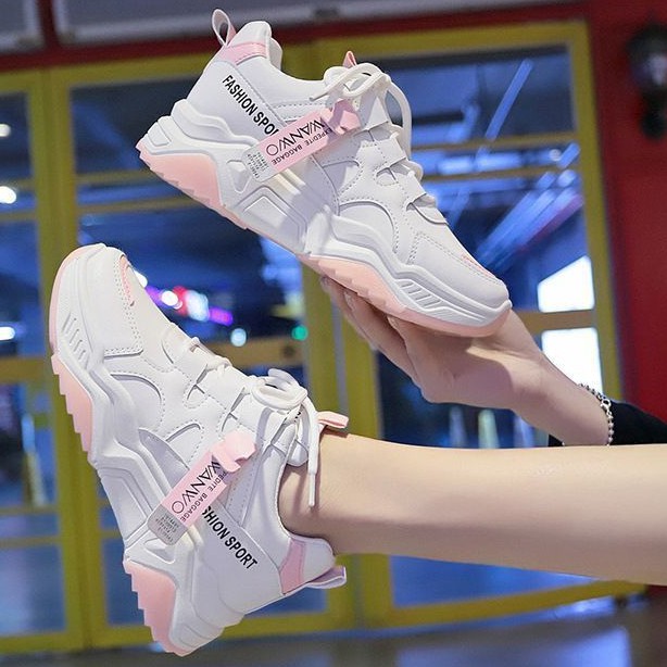 Jual SNEAKERS WANITA SEPATU WANWO FASHION SPORT | Shopee Indonesia