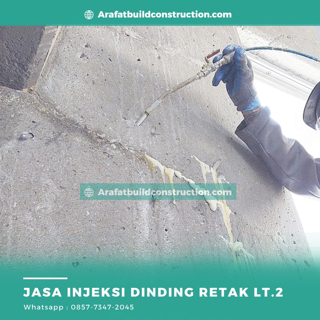 Jual JASA INJEKSI DINDING RETAK, REMBES BASAH PERBAIKAN GROUTING | Shopee Indonesia