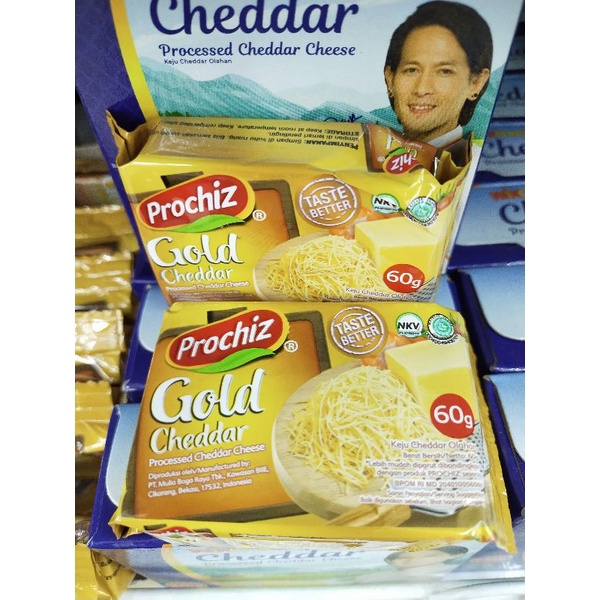 Jual Keju Prochiz Gold Cheddar 60gr | Shopee Indonesia