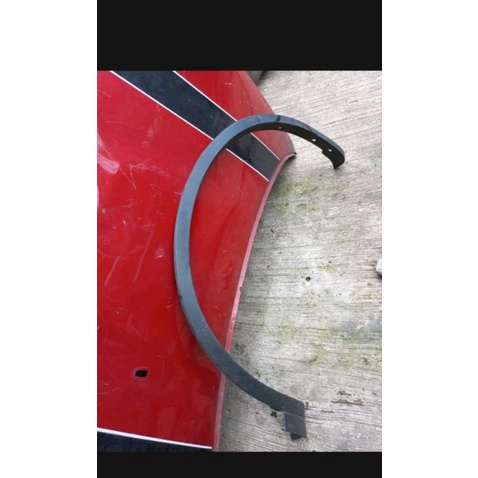 Jual Over Fender Lis spoiler Spakbord Depan Renault Koleos | Shopee ...