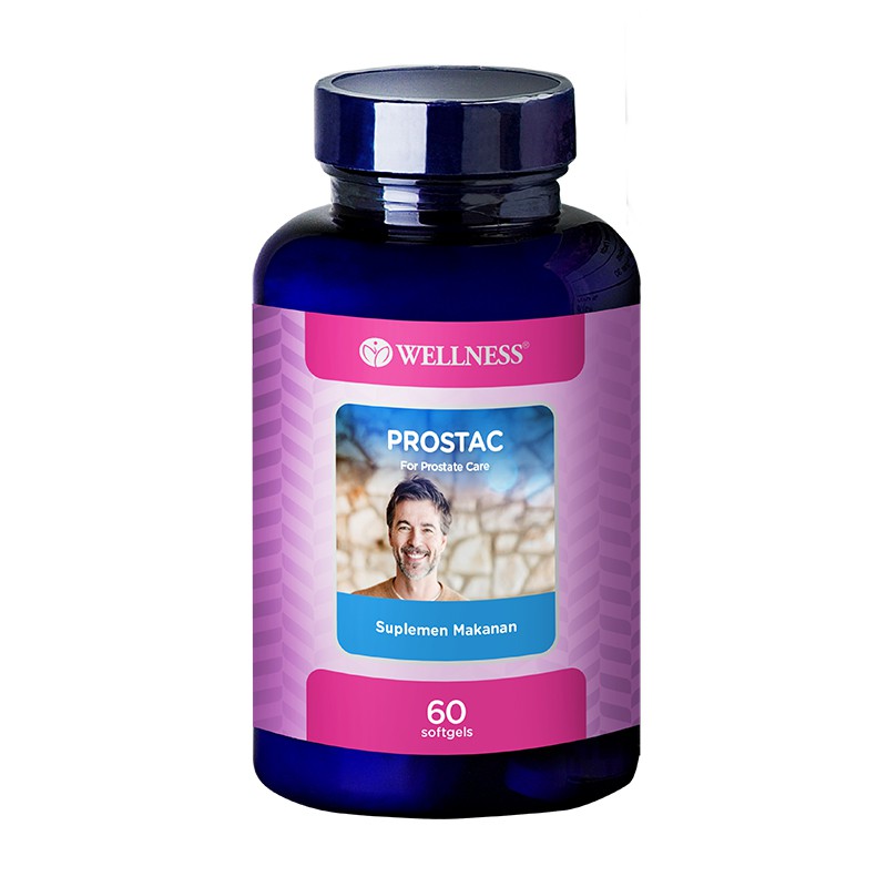 Jual WELLNESS Prostac Menjaga Kesehatan untuk Prostat - Isi 60 Softgel ...
